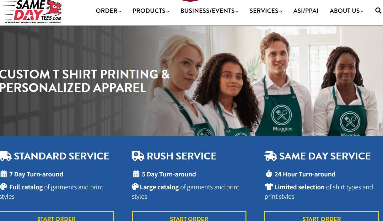 10 Fastest Custom T-Shirt Printing On-Demand Companies