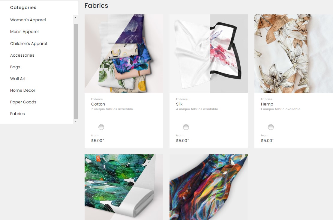 8 Best Custom Fabric Print-On-Demand Companies