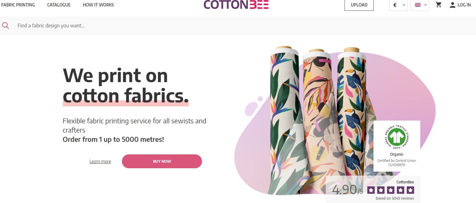 8 Best Custom Fabric Print-On-Demand Companies