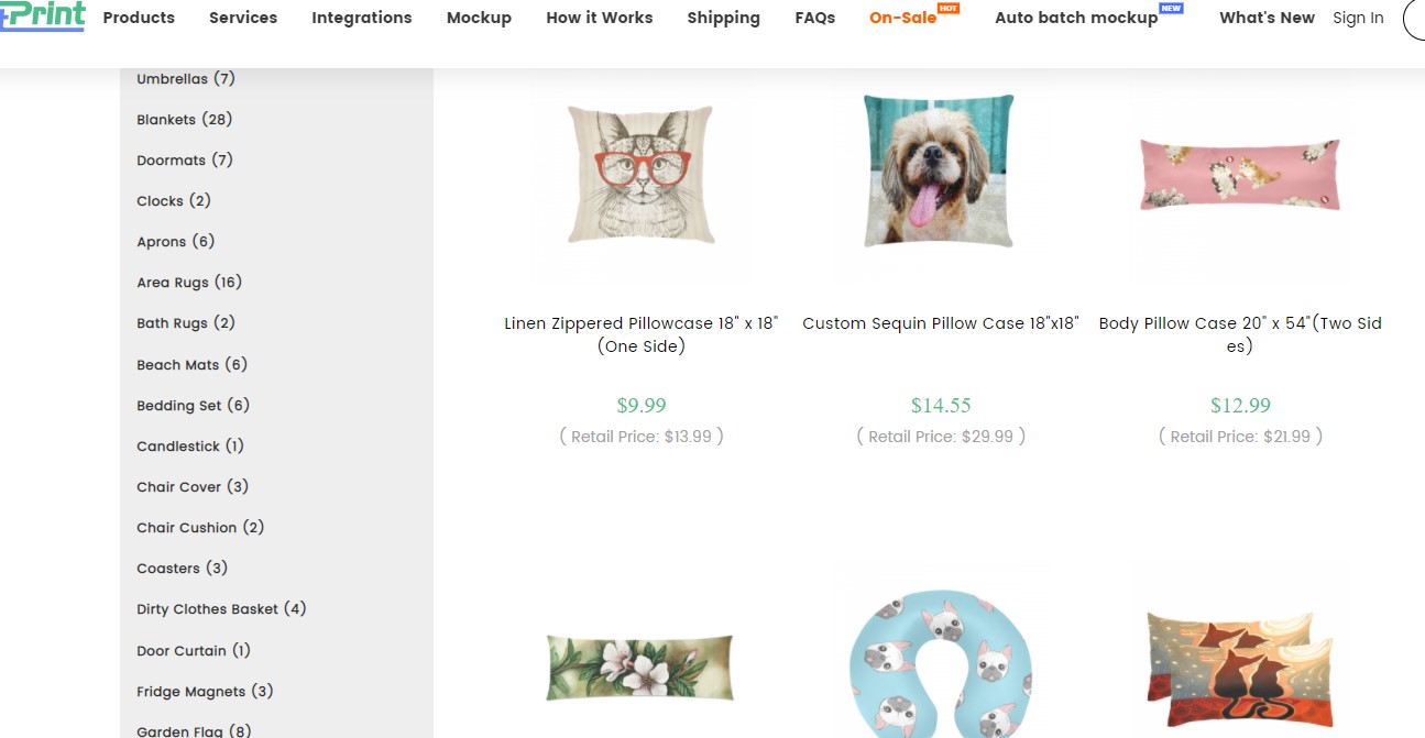 10 Best Pillow & Cushion Print-On-Demand Companies