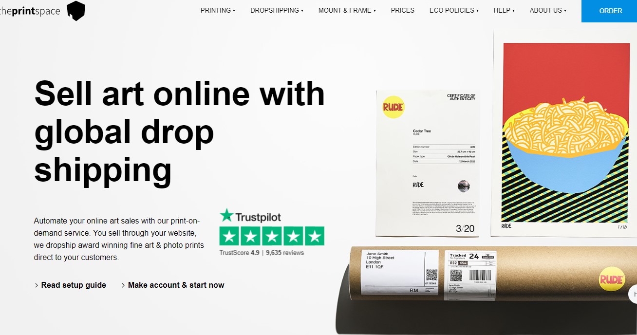 12 Best Wall Art & Canvas Print Dropshipping Suppliers (US/UK/China)