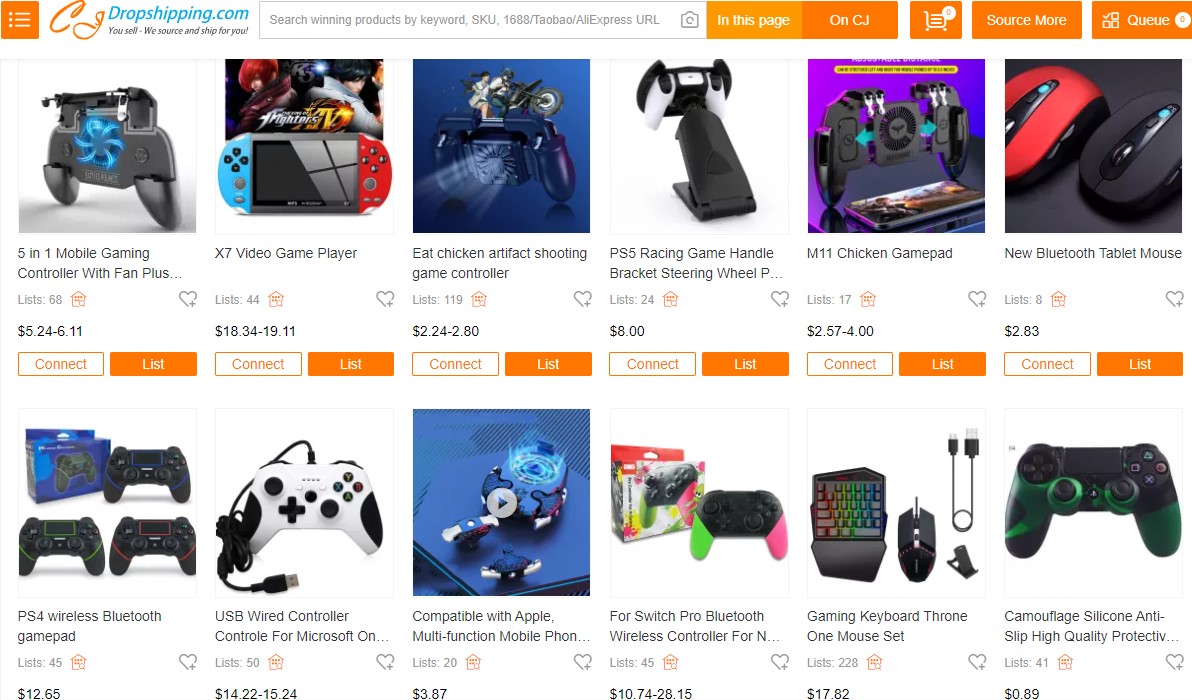 16 Best Video Games & Gaming Gear Dropshipping Suppliers (USA/UK/EU/China)