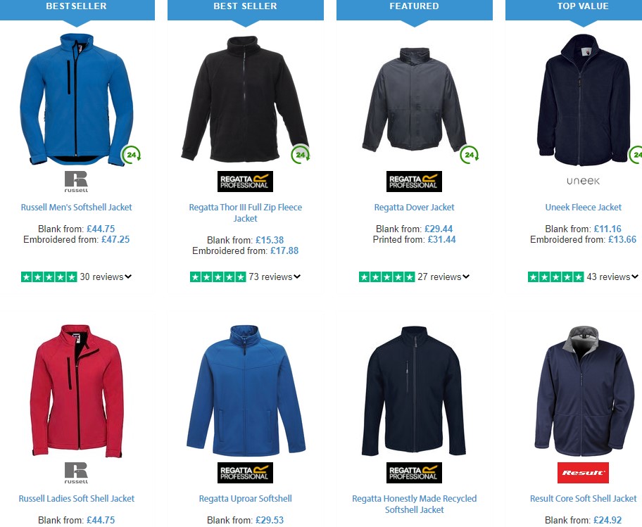 21 Best Online Custom Logo Jacket Printing Companies (Low/No Minimum)