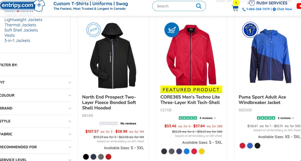 21 Best Online Custom Logo Jacket Printing Companies (Low/No Minimum)