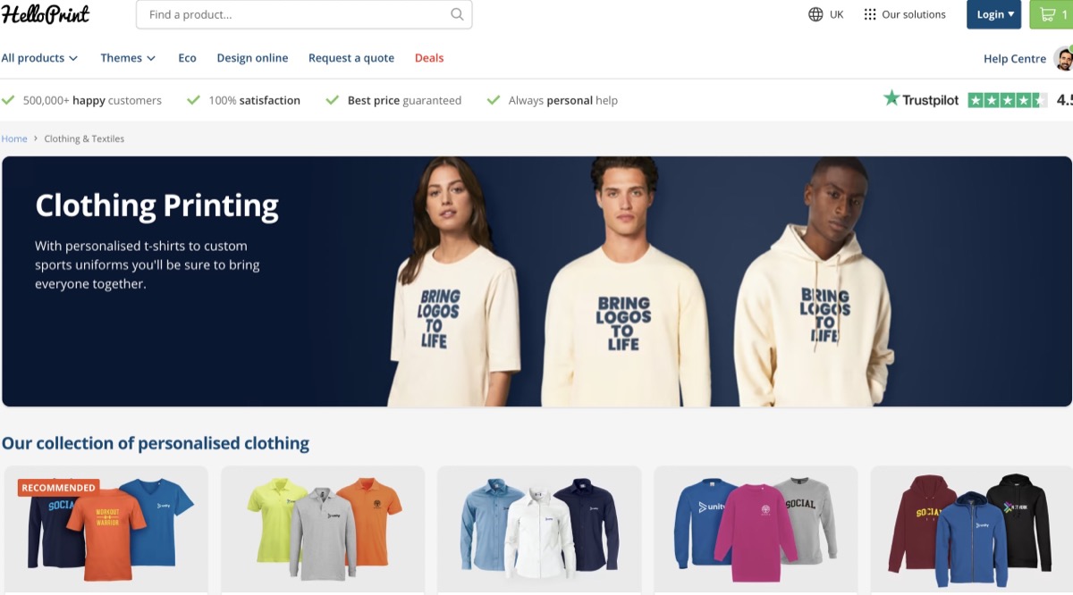 15 Best Online Custom Logo Clothing Printing Companies (Low/No Minimum)