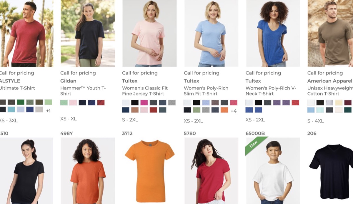 17 Highest Quality Wholesale Blank T-Shirt Suppliers (For Printing ...