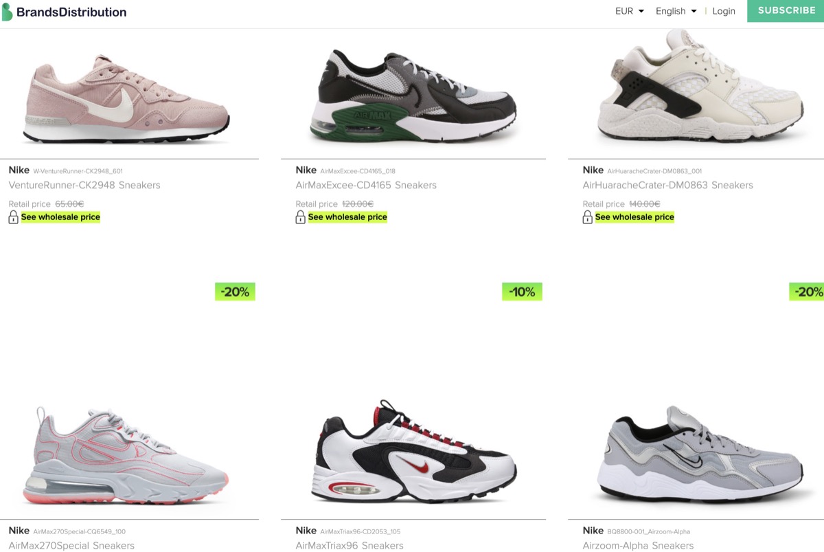 8 Best Wholesale Authentic Nike Shoes & Sneakers Suppliers